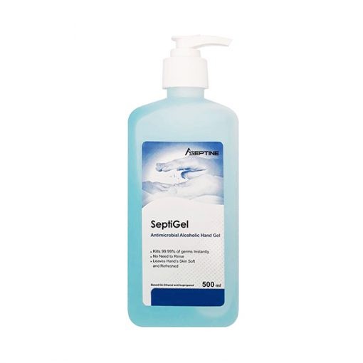 ژل ضدعفونی دست سپتی ژل | آسپتین | Aseptine | فروشگاه دکترپلاس